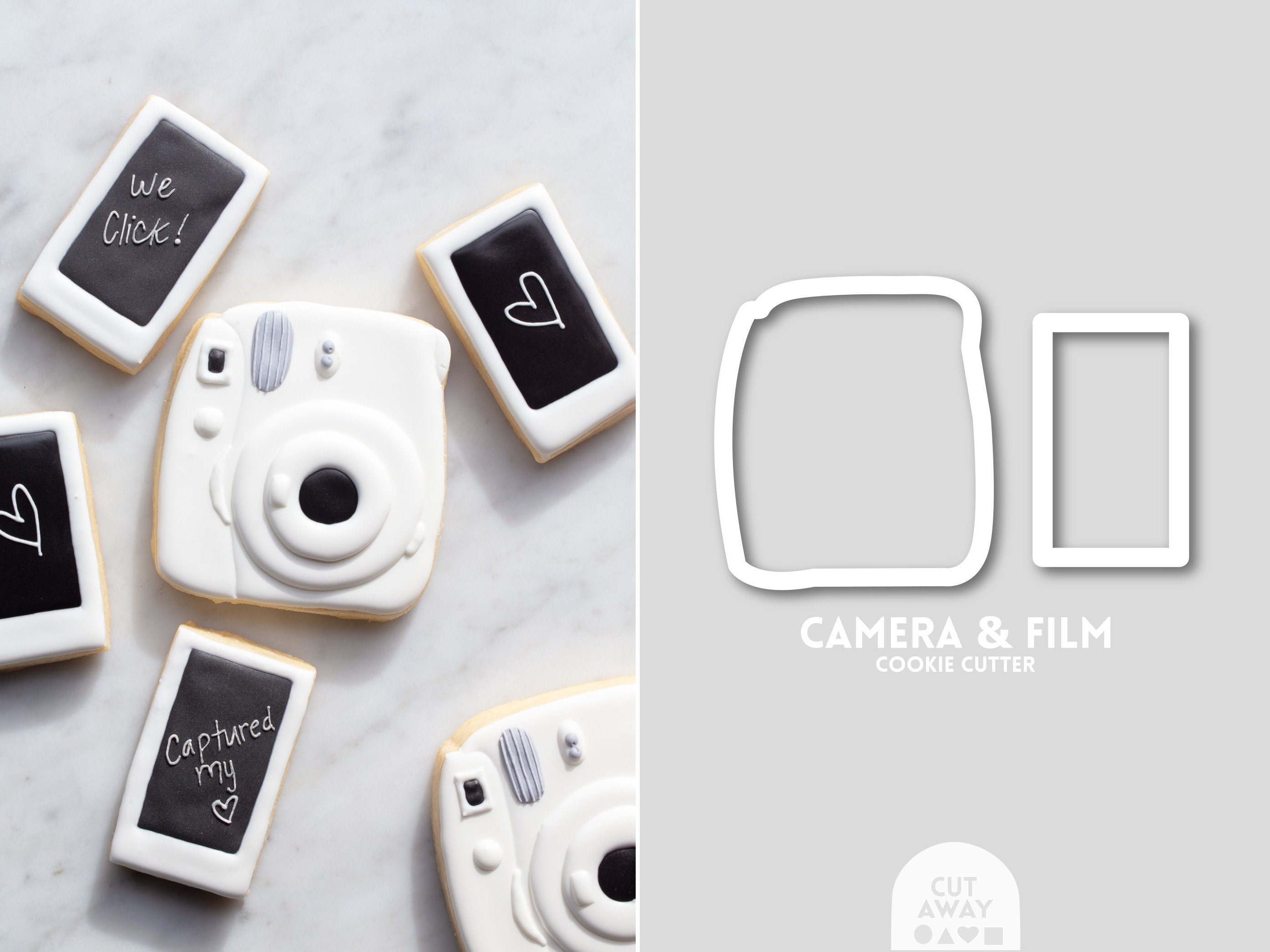 Camera and Film Cookie Cutter - Etsy