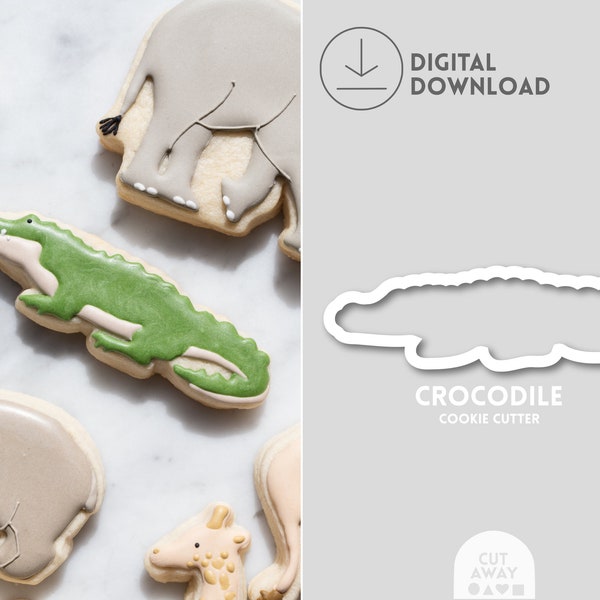 Crocodile Cutter - Etsy