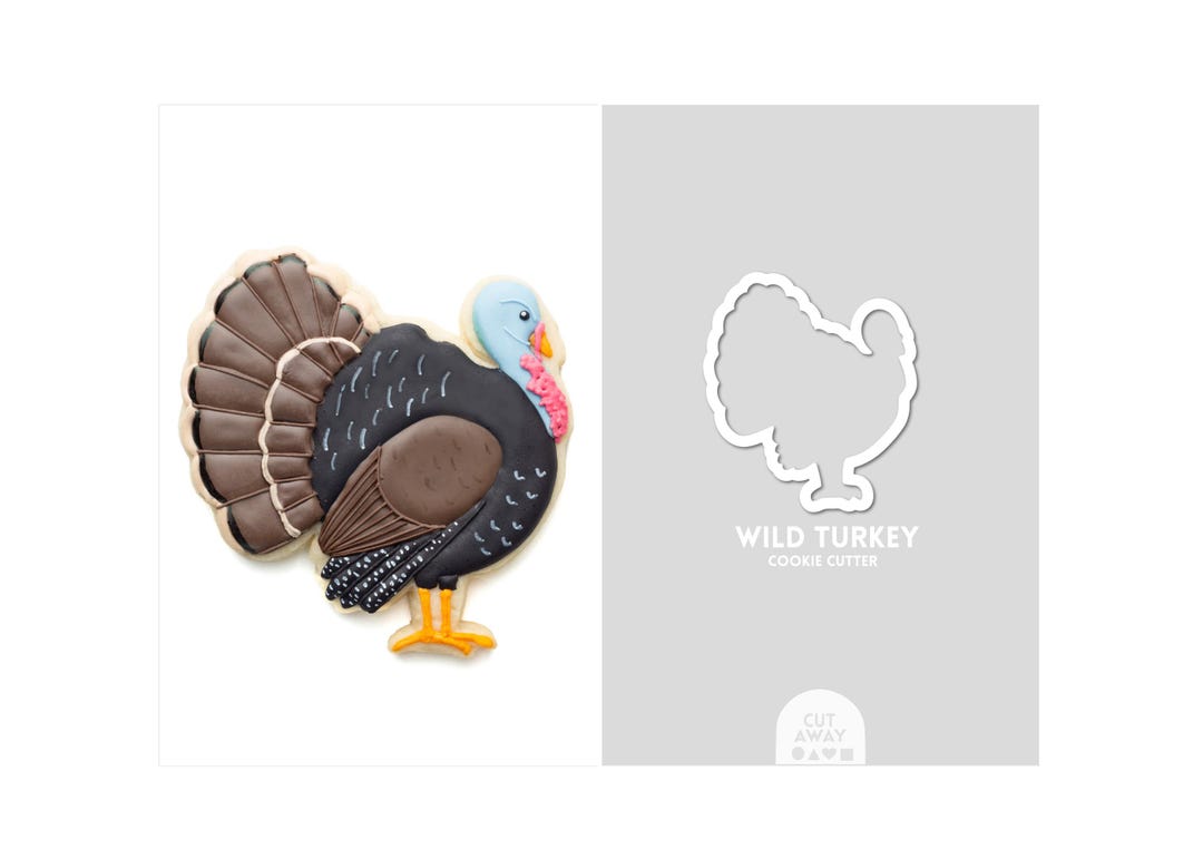 Wild Turkey Cookie Cutter - Etsy