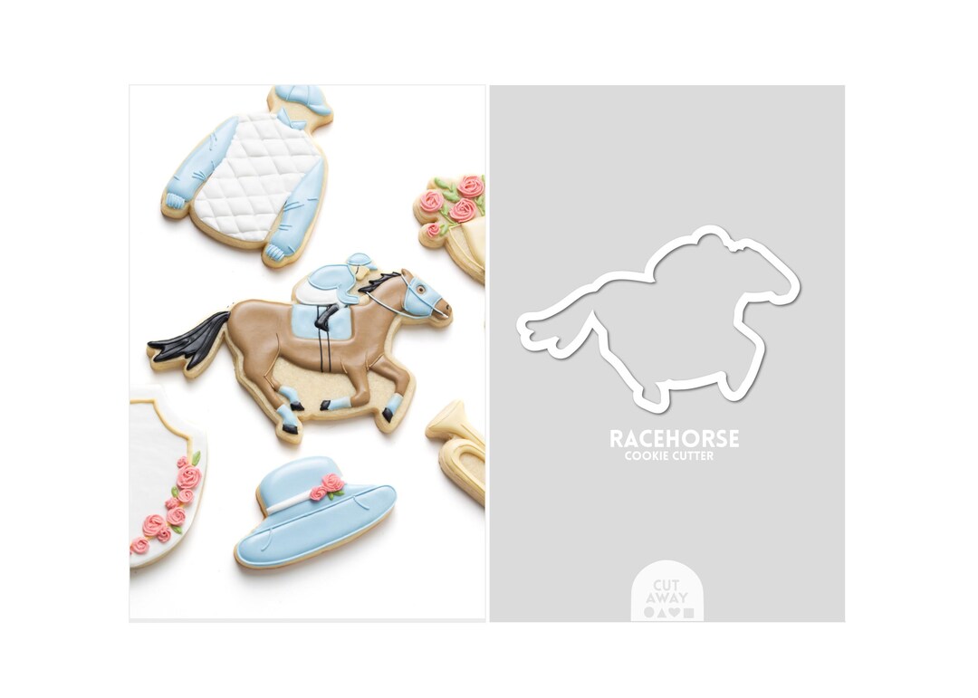 Racehorse Cookie Cutter - Etsy