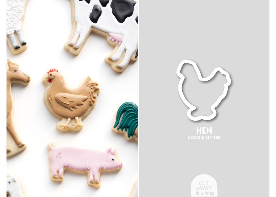 Hen Cookie Cutter - Etsy