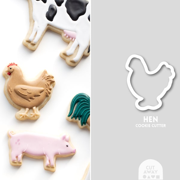 Chicken Cookie Cutter - Etsy