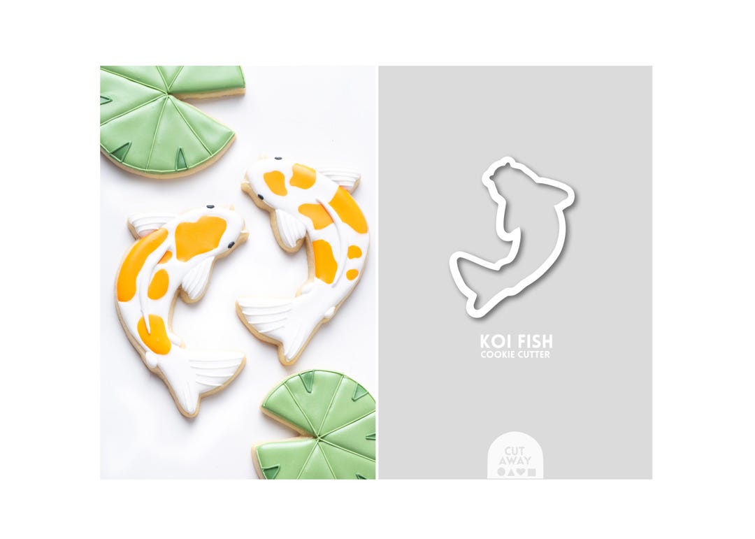 Koi Fish Cookie Cutter - Etsy