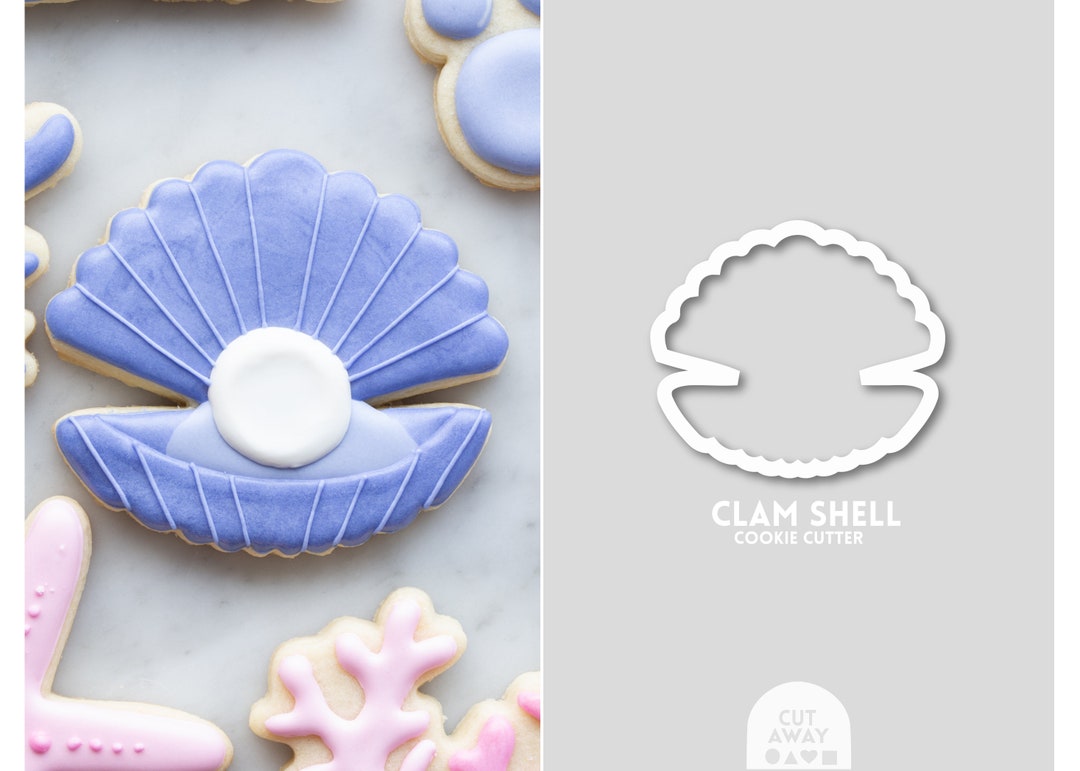 Clam Shell Cookie Cutter - Etsy