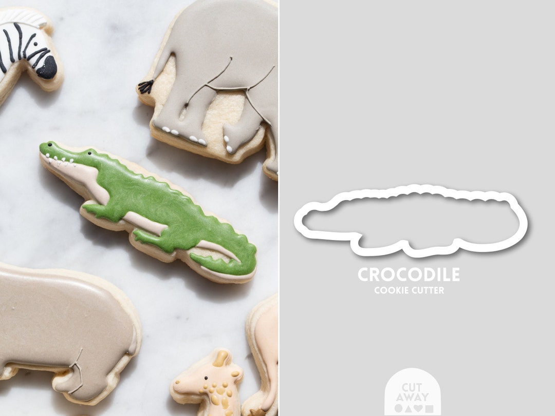 Crocodile Cookie Cutter - Etsy