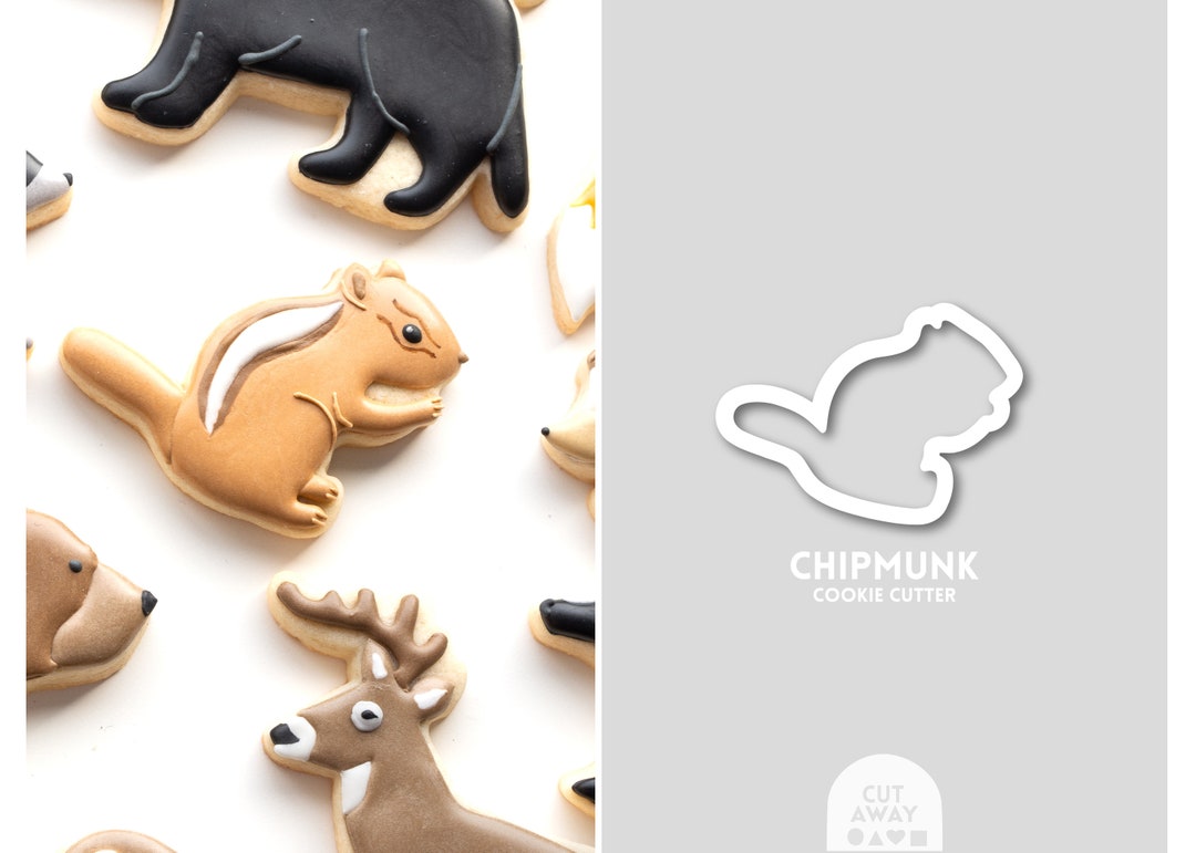 Chipmunk Cookie Cutter - Etsy