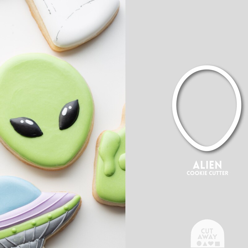 Alien Cookie Cutter - Etsy
