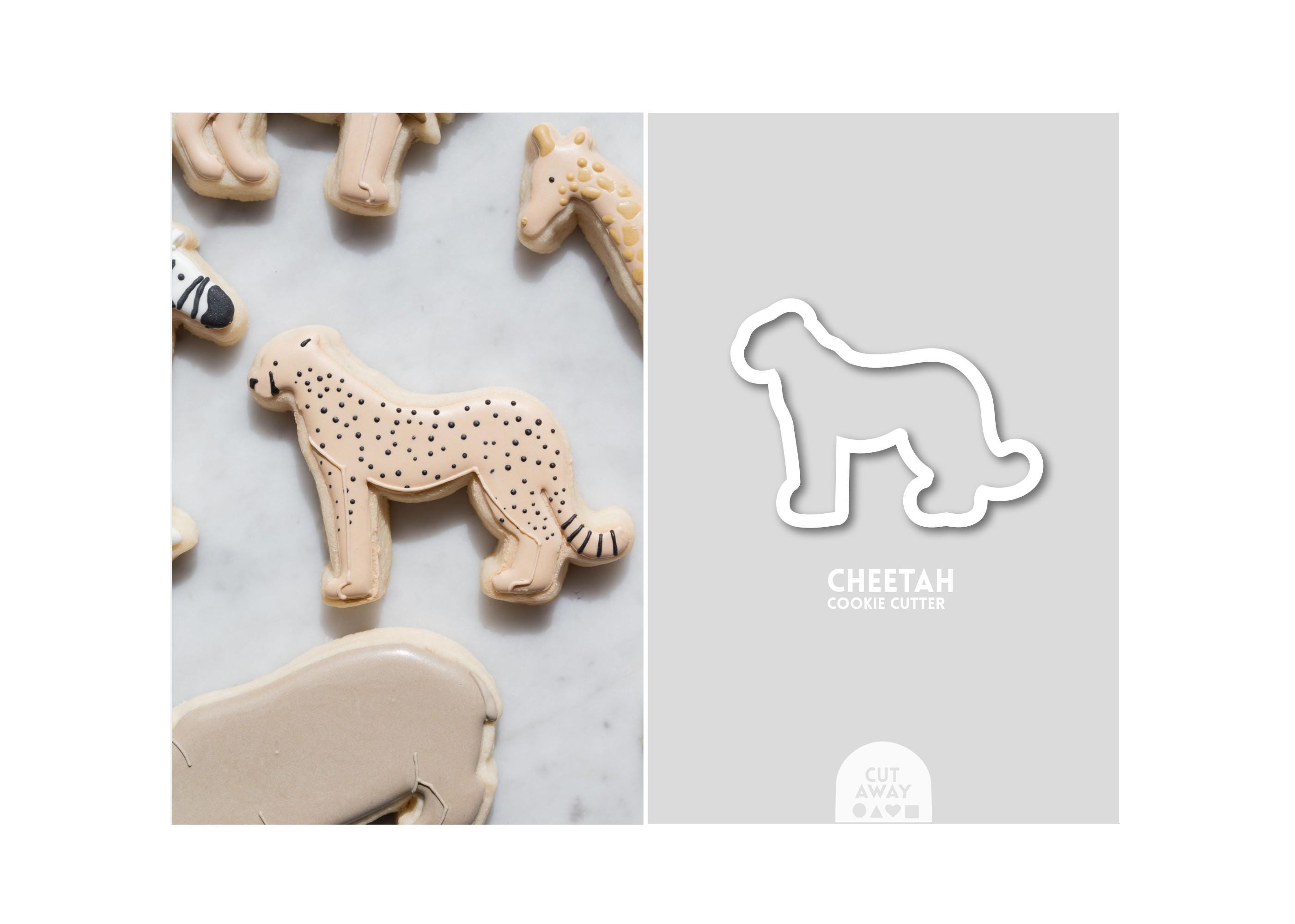 Cheetah Cookie Cutter - Etsy