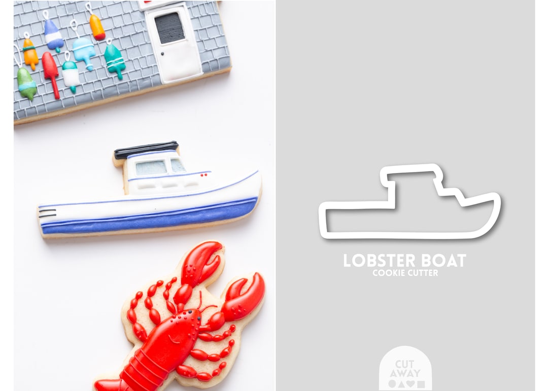 Lobster Boat Cookie Cutter - Etsy