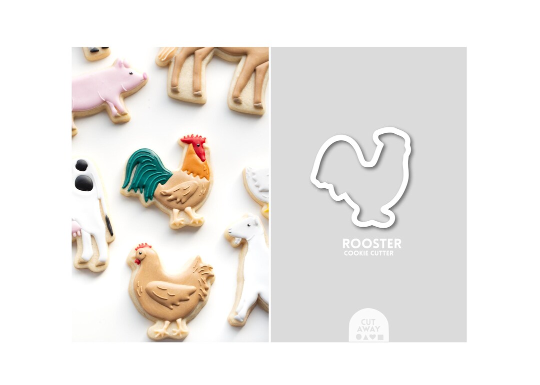 Rooster Cookie Cutter - Etsy