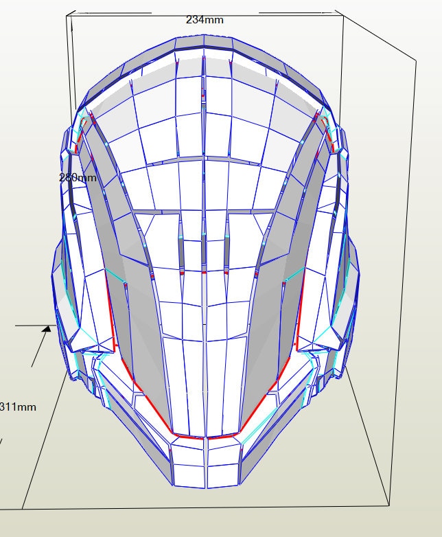 Destiny Brave Titan Helmet EVA Foam Template - Etsy