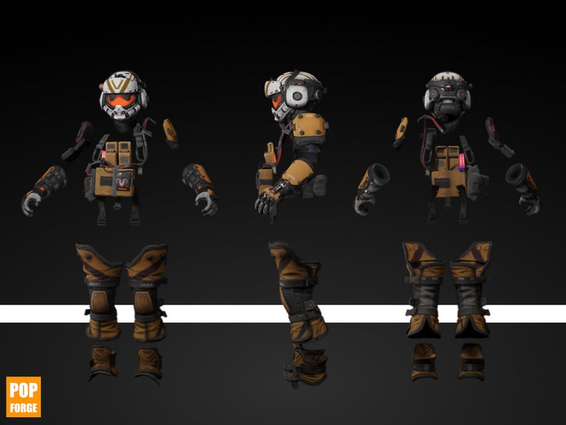 Titanfall 2 Apex Viper Pilot Armor EVA Foam Template - Etsy