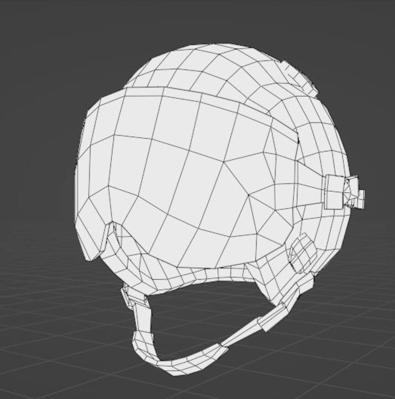 Fighter Pilot Helmet EVA Foam Template - Etsy