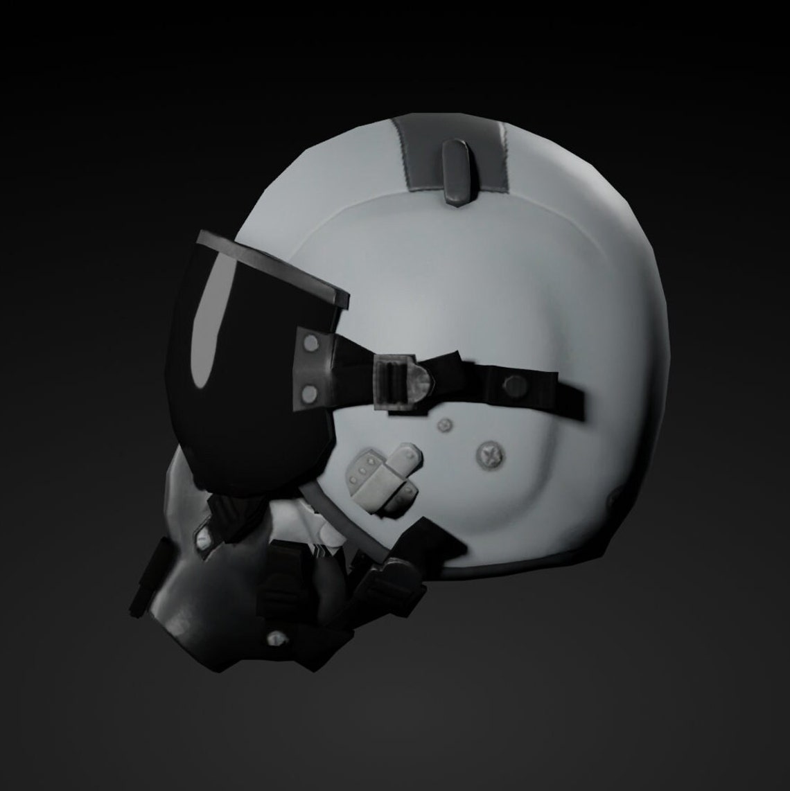 Fighter Pilot Helmet EVA Foam Template - Etsy