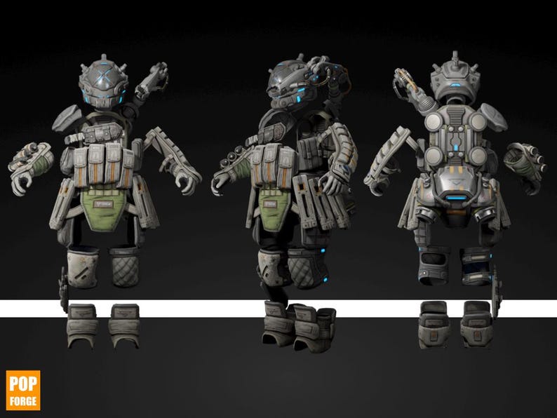 Titanfall 2 Cloak Pilot Armor EVA Foam Template - Etsy