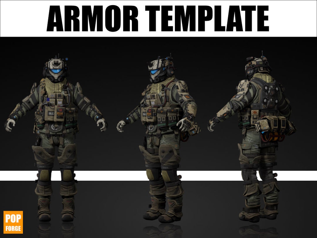 Titanfall 2 Pulse Blade Pilot Armor Eva Foam Template Etsy