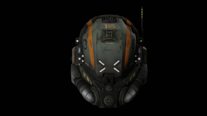 Titanfall MCOR Pilot B Helmet EVA Foam Template - Etsy
