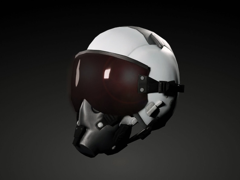 Fighter Pilot Helmet EVA Foam Template - Etsy