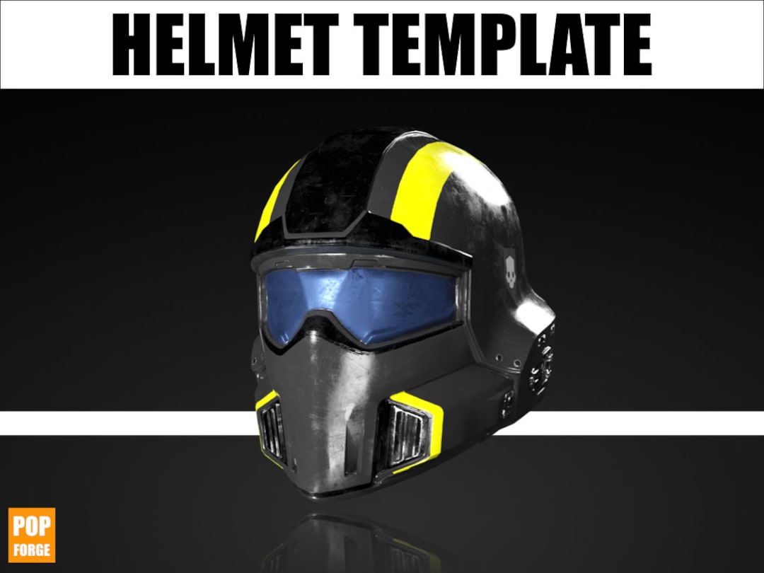 Helldivers 2 Helldiver Helmet EVA Foam Template - Etsy