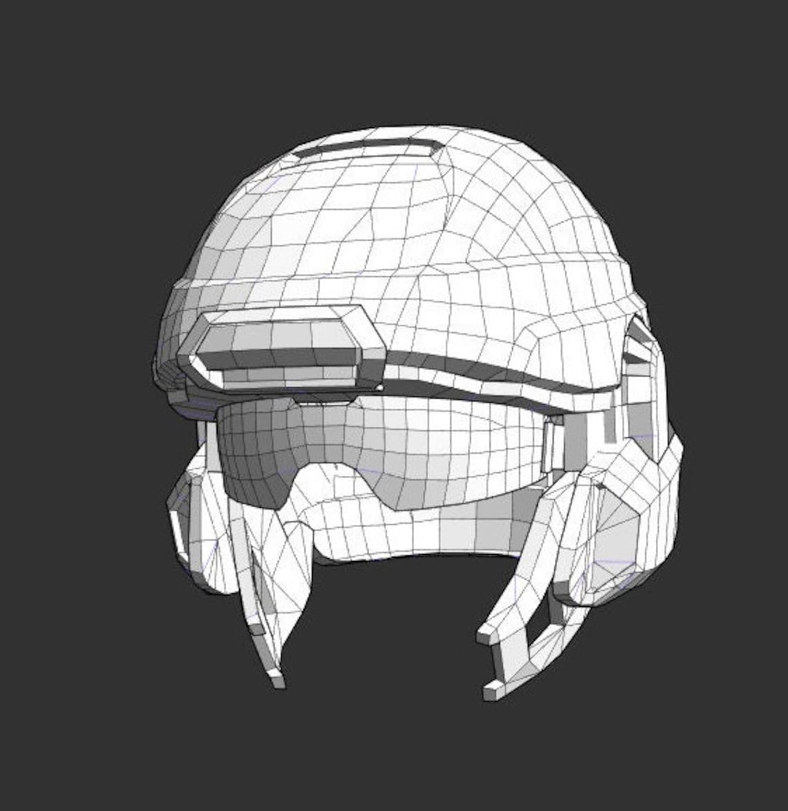 Halo Marine Helmet EVA Foam Template - Etsy