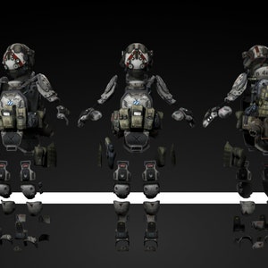 Titanfall IMC Pilot Armor EVA Foam Template - Etsy