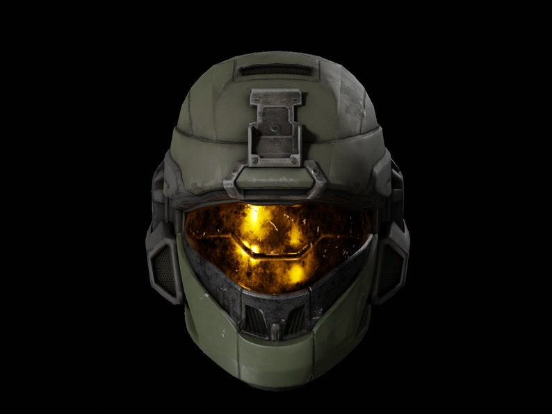 Halo Military Police Helmet EVA Foam Template - Etsy