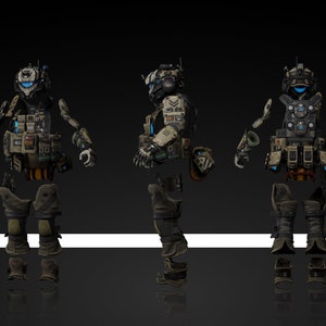 Titanfall 2 Pulse Blade Pilot Armor EVA Foam Template - Etsy