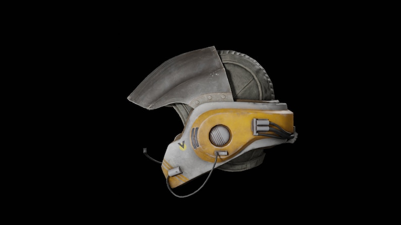Star Wars A Wing Pilot Helmet EVA Foam Template - Etsy