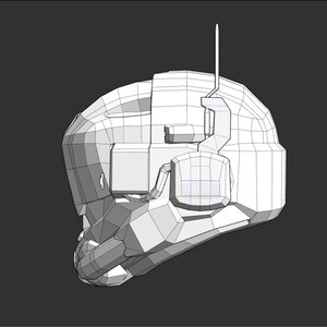 Titanfall MCOR Pilot B Helmet EVA Foam Template - Etsy