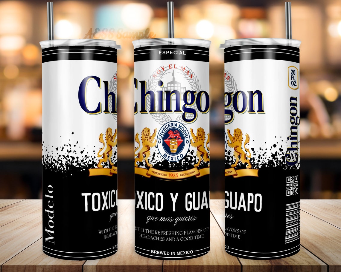 Chingon Tumbler Design, Novelty Design, Tumbler Wrap, 20oz Tumbler ...