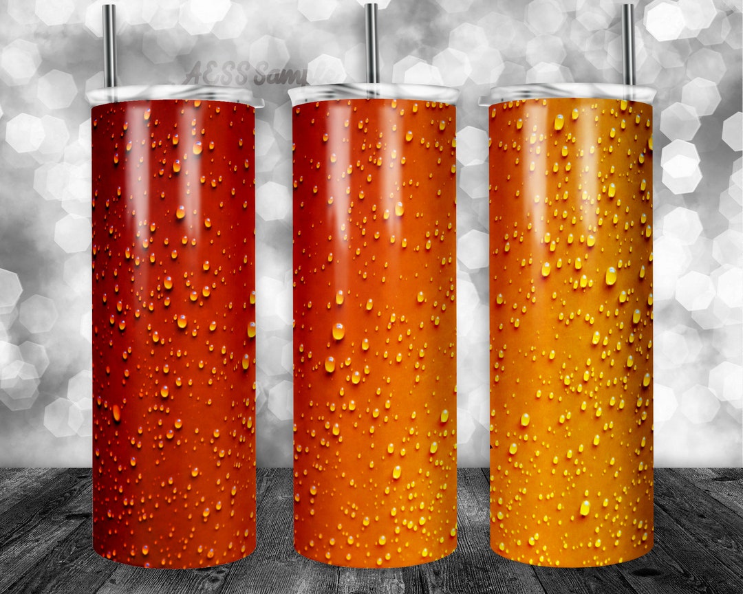 Water Drops Tumbler Design, Great for Sublimation, Waterslide or Vinyl ...