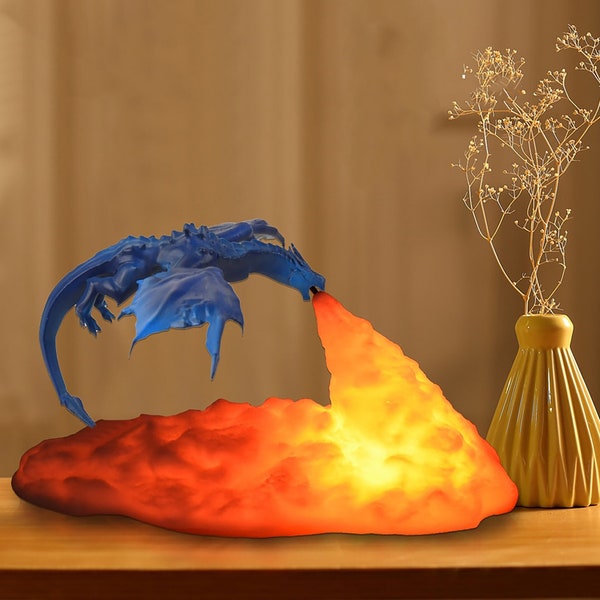 Dragon Lamp - Etsy
