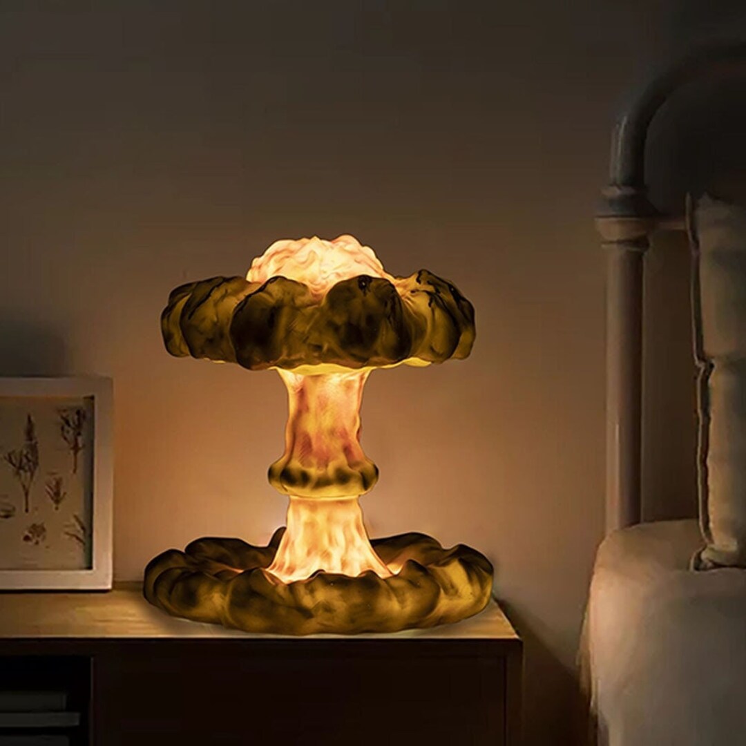 3D Led Lamp Nuclear Explosion Lamp 3d Illusion Lamp LED Warm - Etsy ...