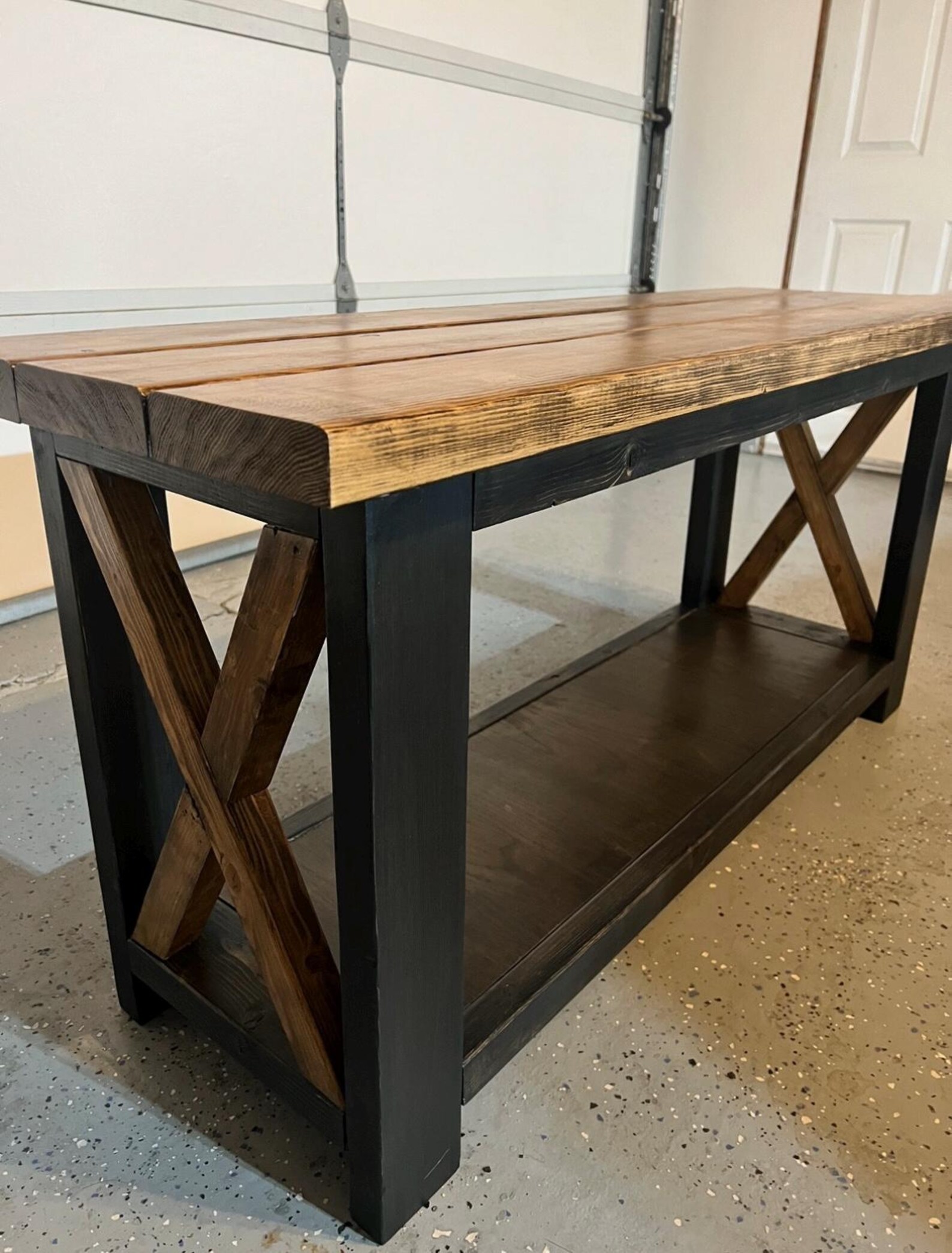 Entryway Table Handmade With Real Distressed Wood 36"- 60" in Length ...