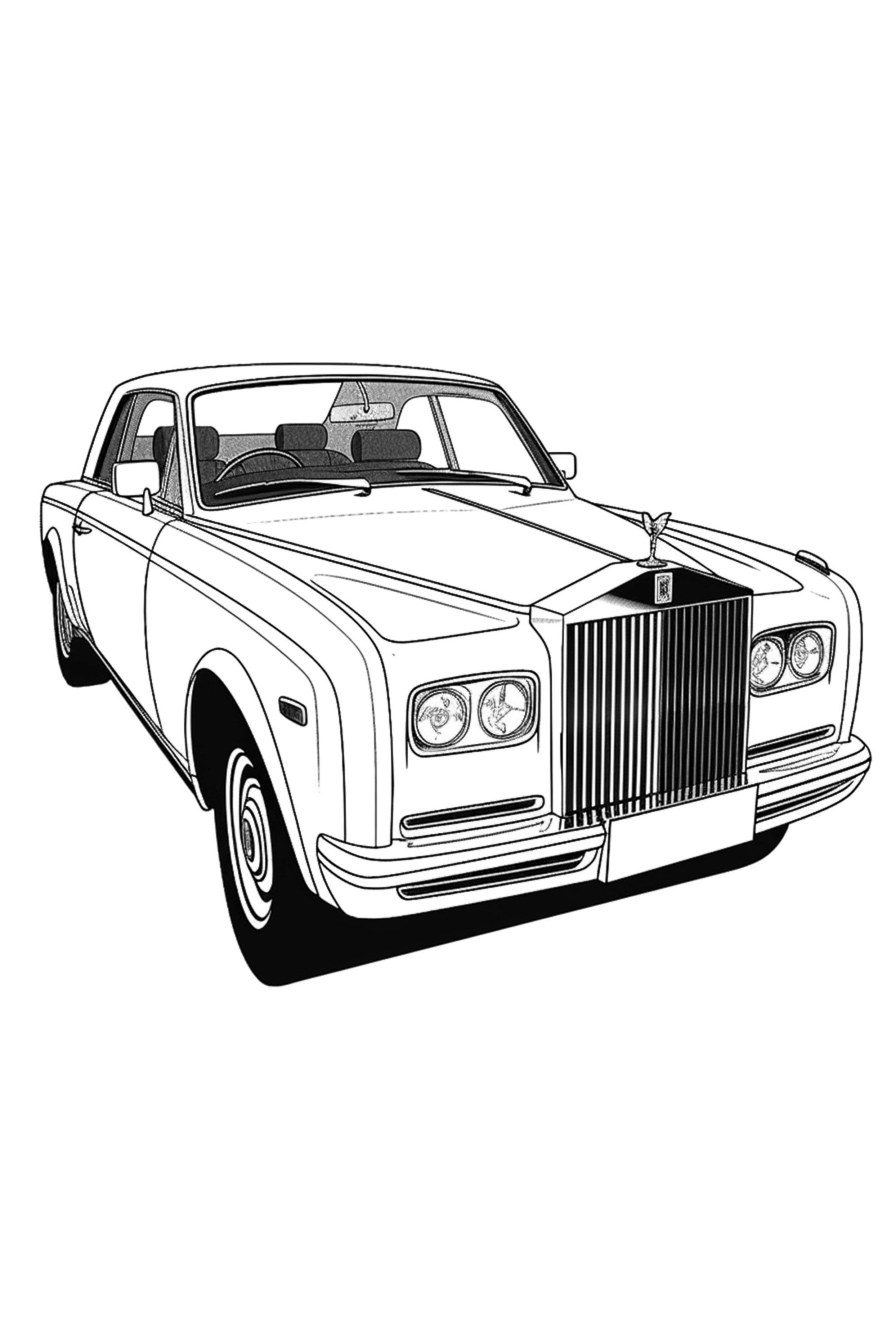Rolls Royce Coloring Pages