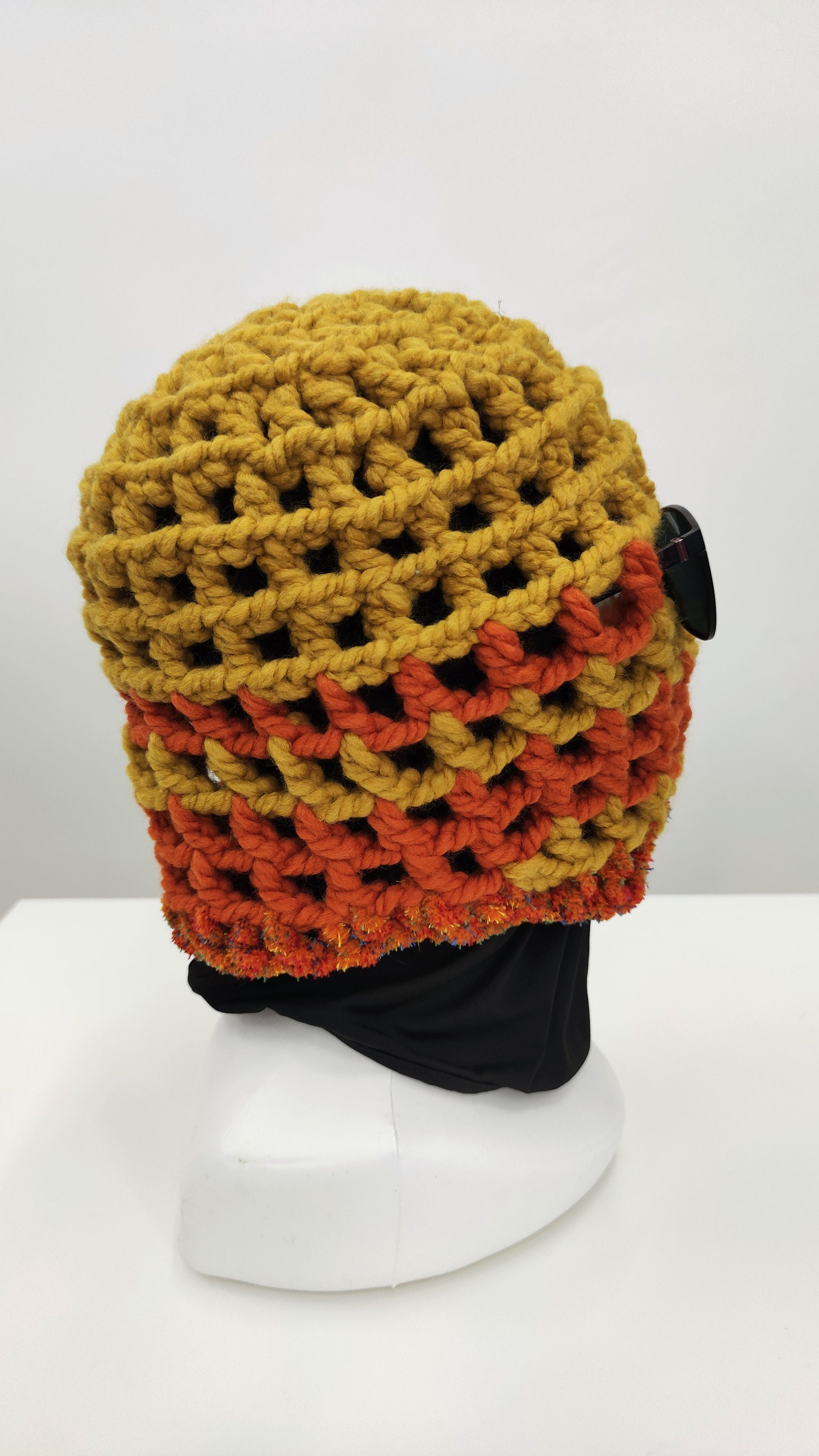 Balaclava Net Ski Mask Crochet Mask Handmade Mask One of - Etsy