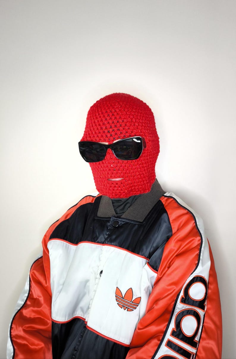 Balaclava, Mens Red Balaclava, Red Mask, Masker, Performance Mask, Hip ...