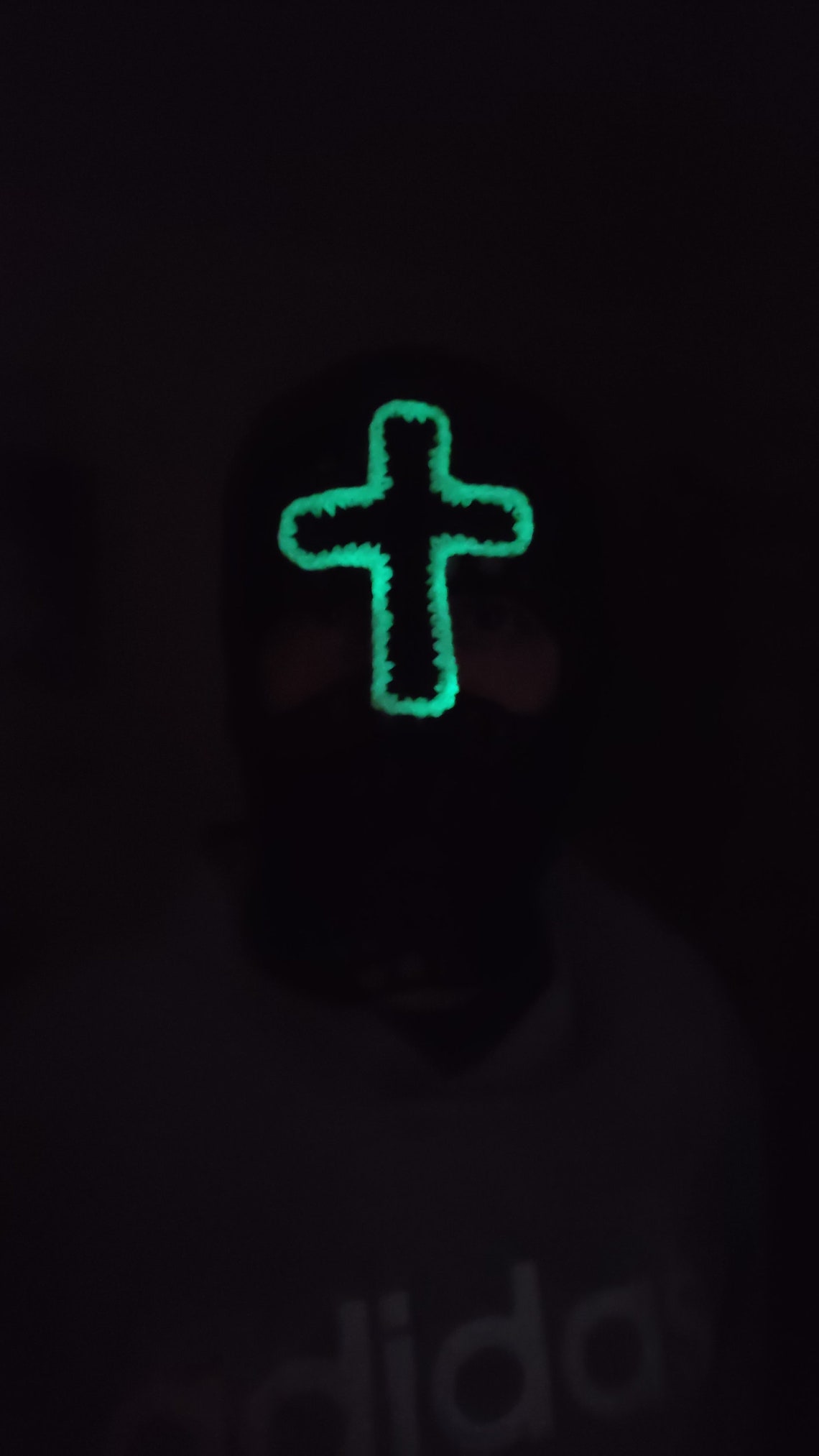 Balaclava Mens Black Cross Balaclava Cross Mask Ski Mask - Etsy