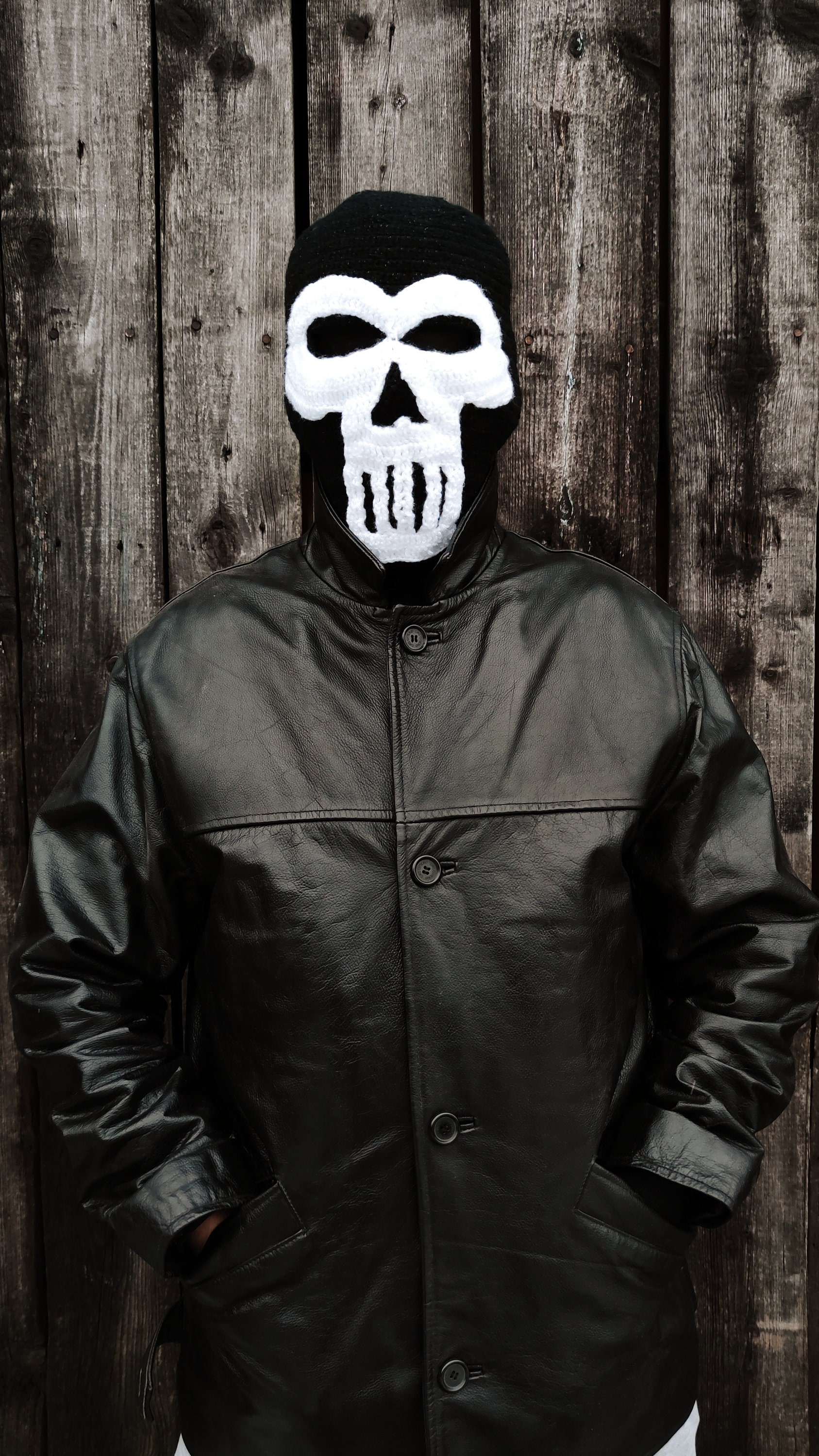 Balaclava Punisher Skull, Mens Black Skull Mask, Punisher Mask ...