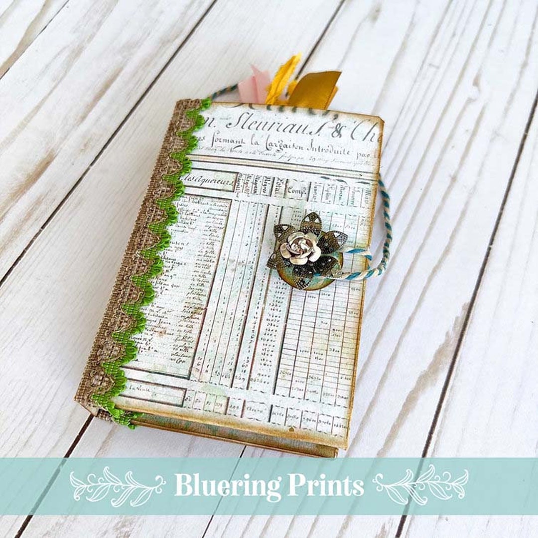 Big Kit for a Little Junk Journal: 40 Page Printable Papercraft ...