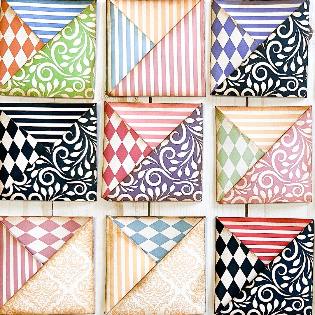 Origami Junk Journal Pocket Kit: Vintage Paper Craft (digital Download ...