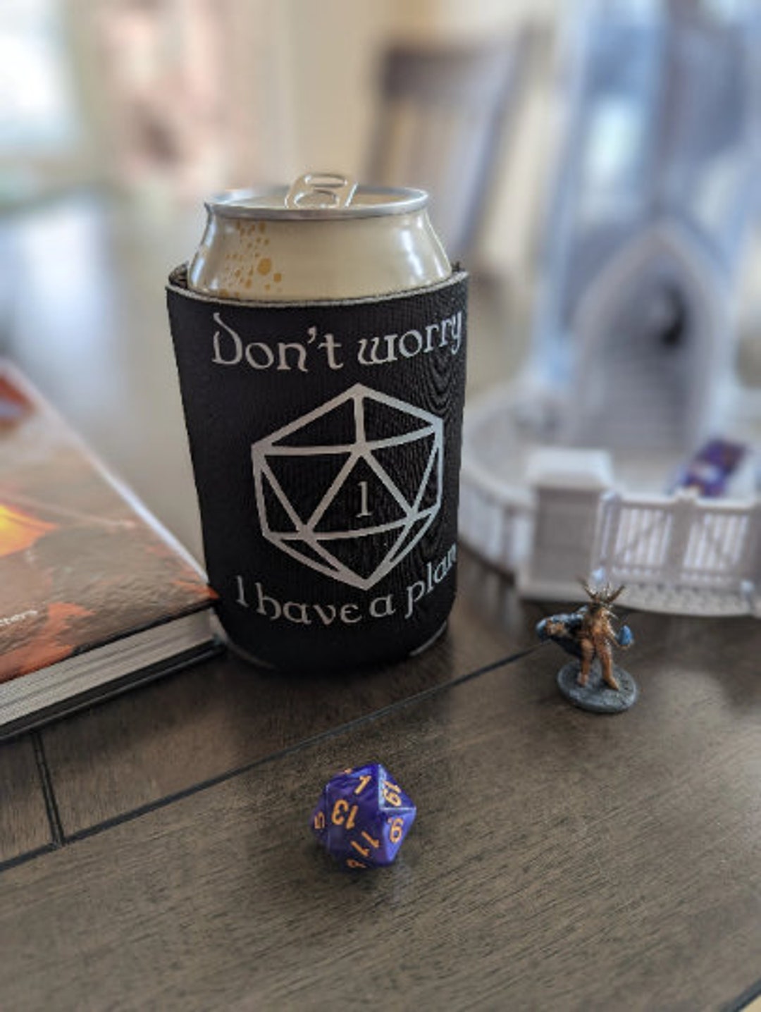 Dungeons and Dragons Funny Can Holder, Natural 1, Dnd Pathfinder ...