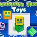 3D Printed Geometry Dash Icons, Ships, Cake Toppers - Etsy