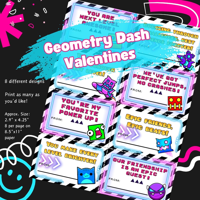Geometry Dash Merch - Etsy