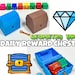 Chest Icons, Reward Chest Cubes, Geometry Dash Toys, 3D Printed Cubes ...