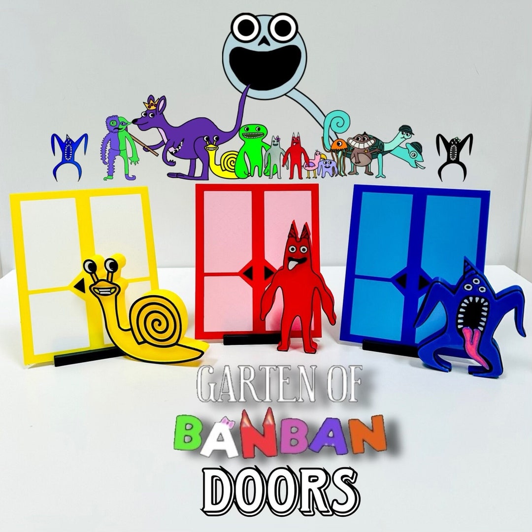 Garten of Banban Doors, 3D Printed Toy Doors, Garten of Banban Toys ...