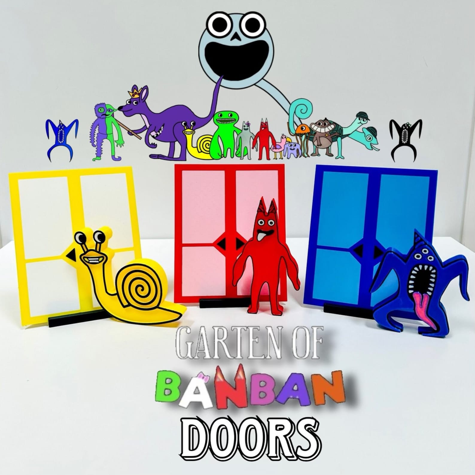 Garten of Banban Doors, 3D Printed Toy Doors, Garten of Banban Toys ...