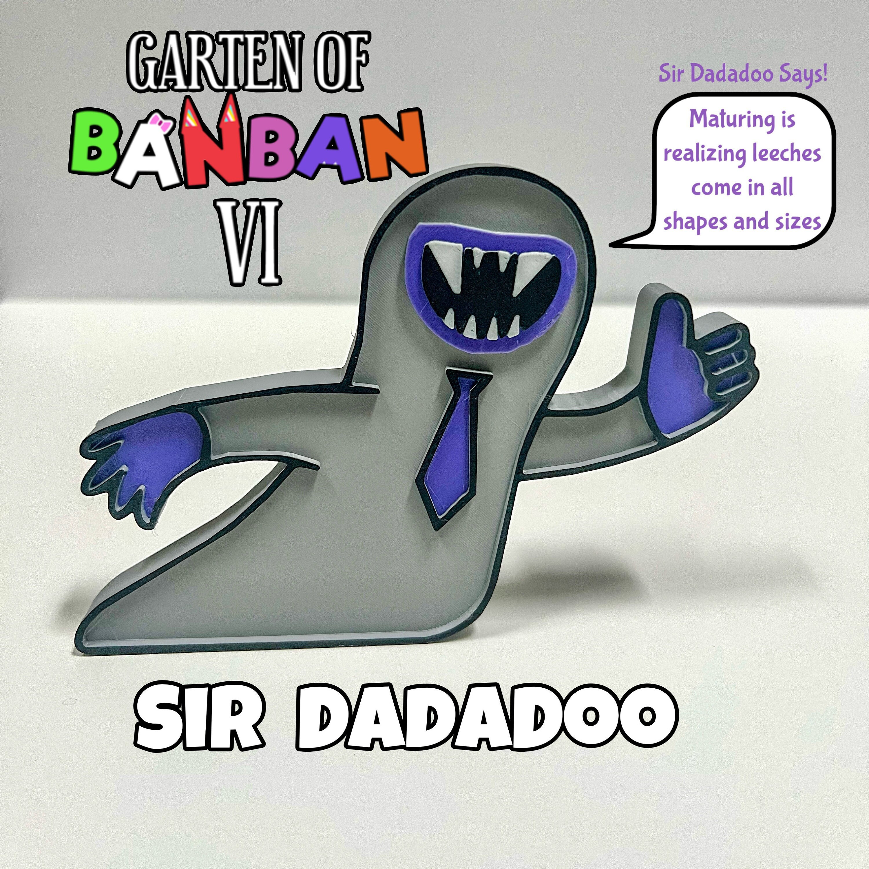 Garten of Banban 6 Figures, Sir Dadadoo, Nanny, Bittergiggle ...