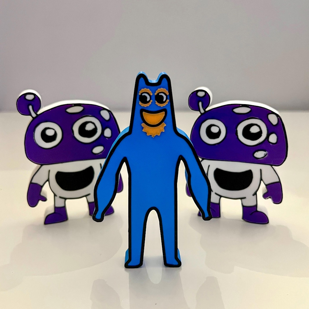 Garten of Banban Figures, Truffletoot and Flumbo, 3D Printed Fan Made ...