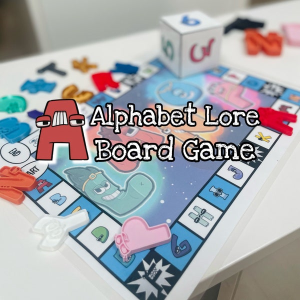 Alphabet Lore Puzzles - Etsy